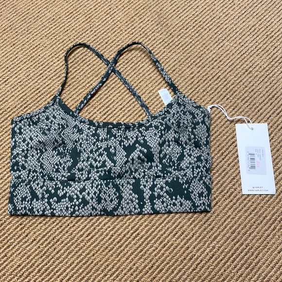 Varley | Intimates & Sleepwear | Varley Irena Bra Tile Snake | Poshmark